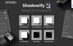 Shadowify 2汉化版下载 | 支持Win/Mac超自然PS投影插件 | 一键生成